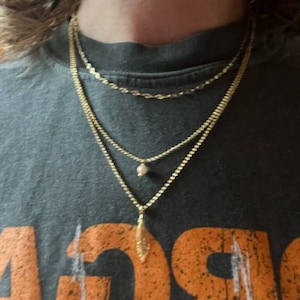 Layered Multi Chain Necklace Set, Boho Layered Necklace, Dainty Layered ...