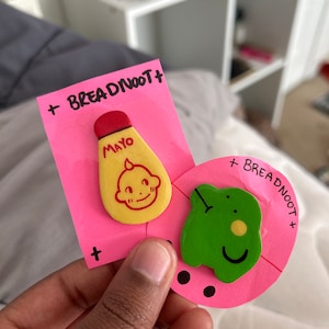 DHMIS Fanmade Clay Pins - Etsy