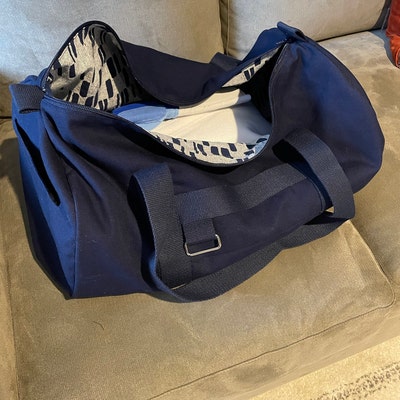 Canvas Duffle Bag Canvas Bag Gym Bag Sewing Pattern - Etsy