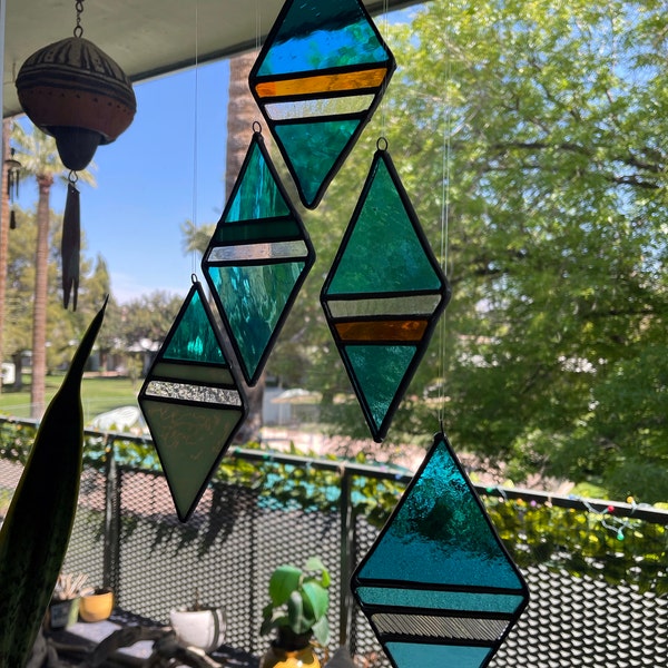 Instant Download Stained Glass Pattern Geometric Suncatcher Commercial ...