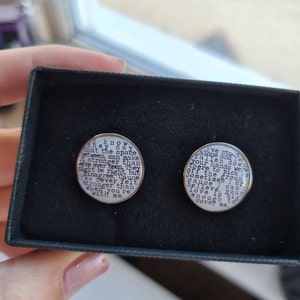 Football Team Colours Cufflinks. Man United. Man City. Spurs. - Etsy UK