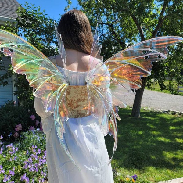 SYLPH WINGS Iridescent Fairy Wings - Etsy