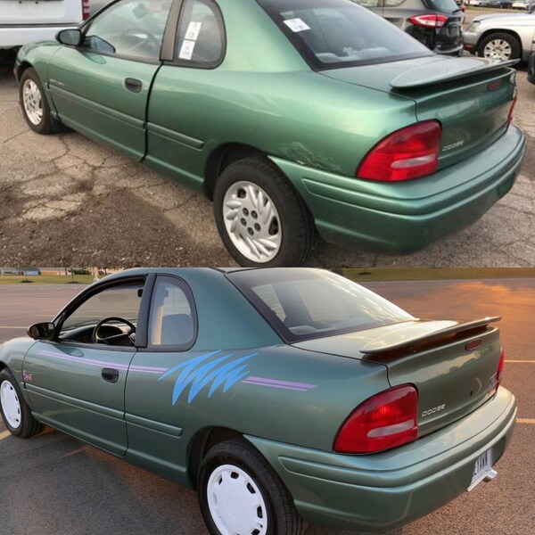 Vinyl Graphics Auto Truck Car Boat Trailer Race - Many Colors - Left ...