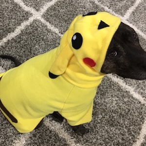 Pikachu From Pokemon Pet Dog Costumes Sizes XS to XL - Etsy