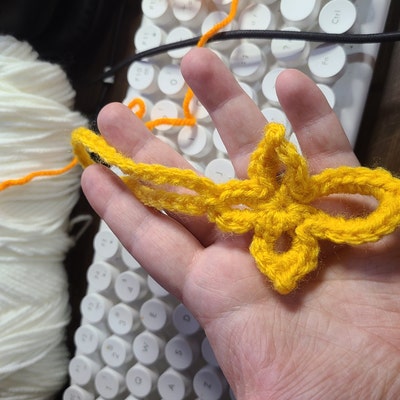 CROCHET PATTERN to Make a Messiah Cross Car Mirror Hanger, Bracelet ...