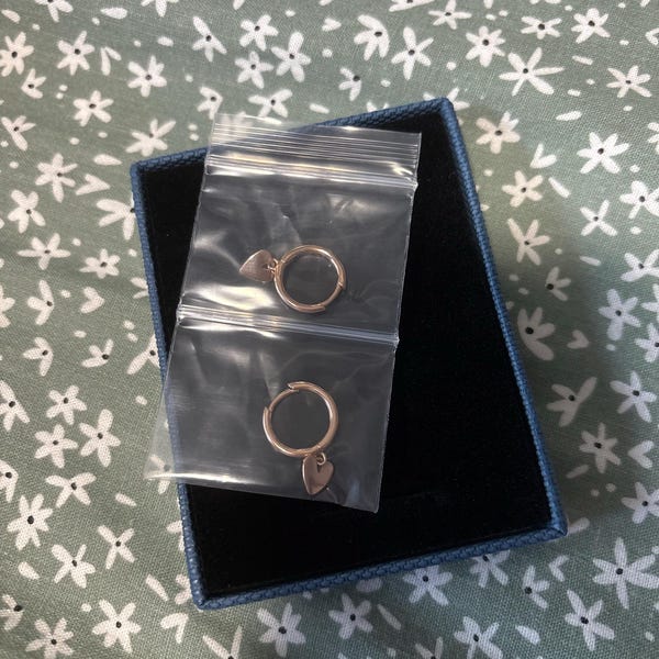 Everyday Gold Hoops, Straight Post Barbell Hoops, Everyday Gold ...