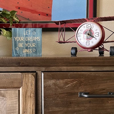 Personalized Wood Shelf Sitter Custom Wooden Block Signs Personalized ...