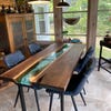 Real 3d Fish Aquatic Epoxy River Table, With Realistic Northern Fish ...