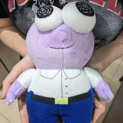 Paintbrush Plushie Inanimate Insanity Inspired, the Hothead, Handmade ...