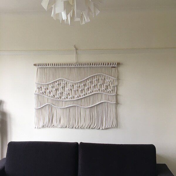 Macrame Wall Hanging, Custom Colors and Size! Woven Art Boho Decor ...