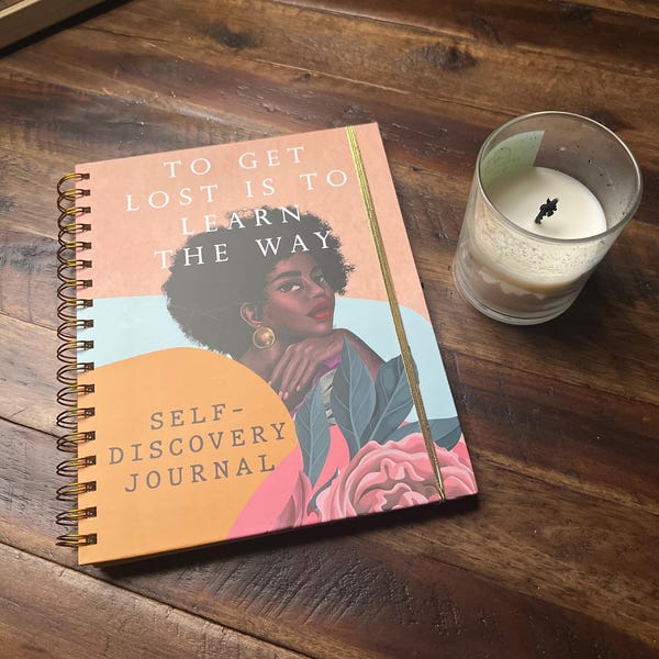 Black Women Journal W/ Prompts | Black Girl Journal | Afrocentric Gifts ...
