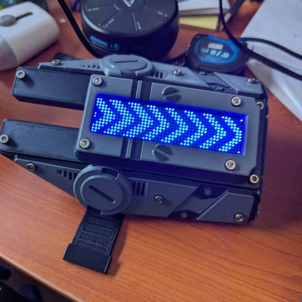 AUGMENT // V2 Cyberpunk LED Gauntlets (wrist Cuff Variant) - Multiple ...