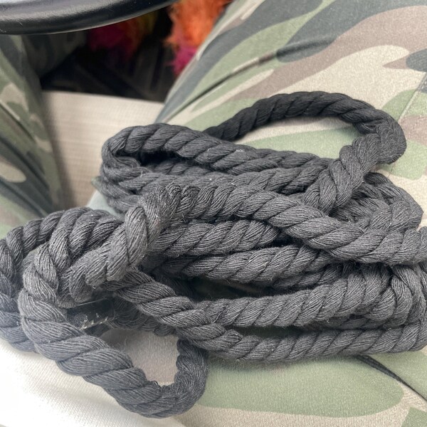 Chunky Laces 14mm Thick Cotton Rope Shoelaces 2pcs, Blue With Blue Tips ...