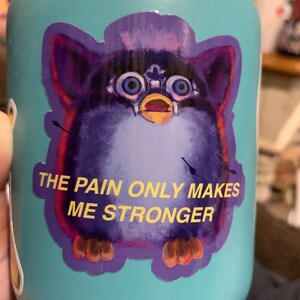 PAIN Gloss Vinyl Sticker - Etsy