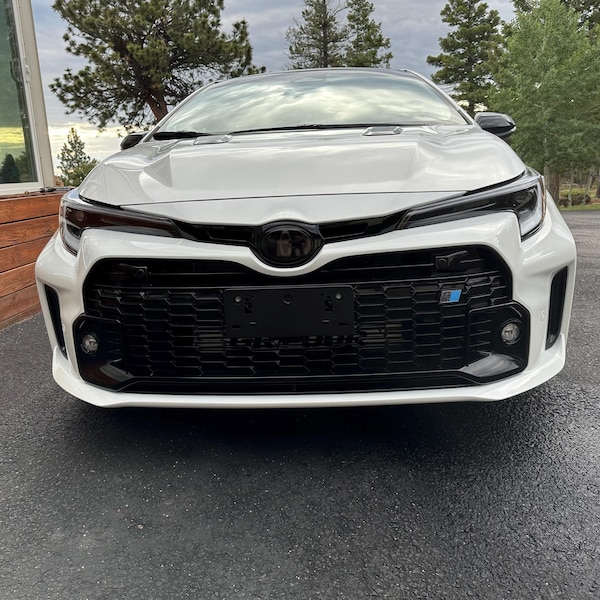 GR Corolla License Plate Bracket Relocation Kit - (set of 2) [GR ...