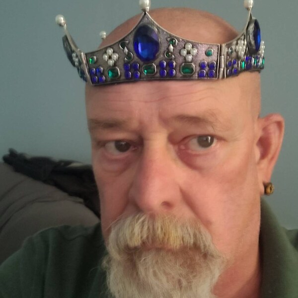 6 Pointed Baronial Coronet,hinged Crown Customized, Personalized ...