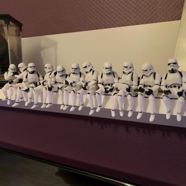DIY Trooper Lunch Atop a Shelf (starwars) - Etsy