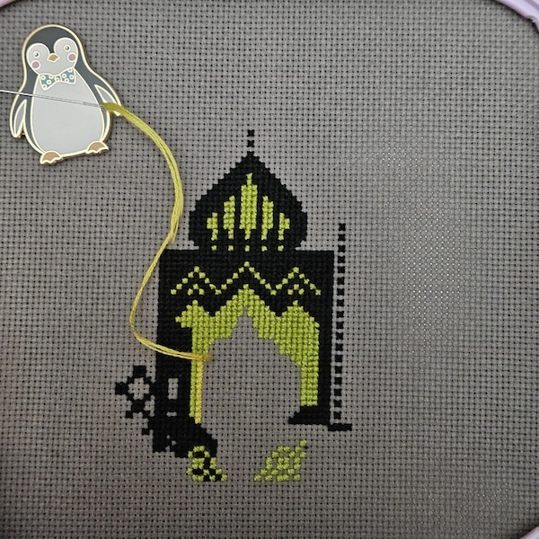 Moroccan Lanterns Cross Stitch Pattern: Bohemian Ramadan Design (PDF ...