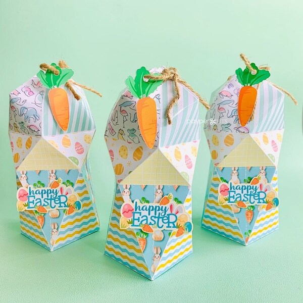 COLORS Box #3 Combo, Box Template SVG, PDF File, Assemble Video ...