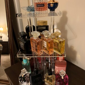 Perfume Storage Organizer Acrylic Makeup Organizer 3 Tier - Etsy