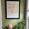 Custom Map | Our First Home Map | City Map Print | Anniversary Gift ...