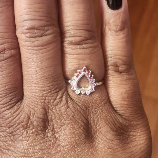 1 Carat Emerald Cut, Imperial Purple Moissanite, in 925 Sterling Silver ...