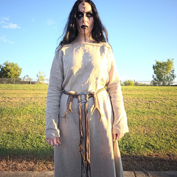 Norse Witch Belt: Viking Pagan Amulet With Antlers - Etsy