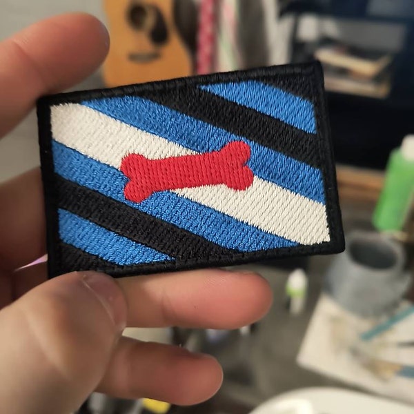 DID/OSDD Pride Flag Embroidered Patch | System Dissociative Identity ...