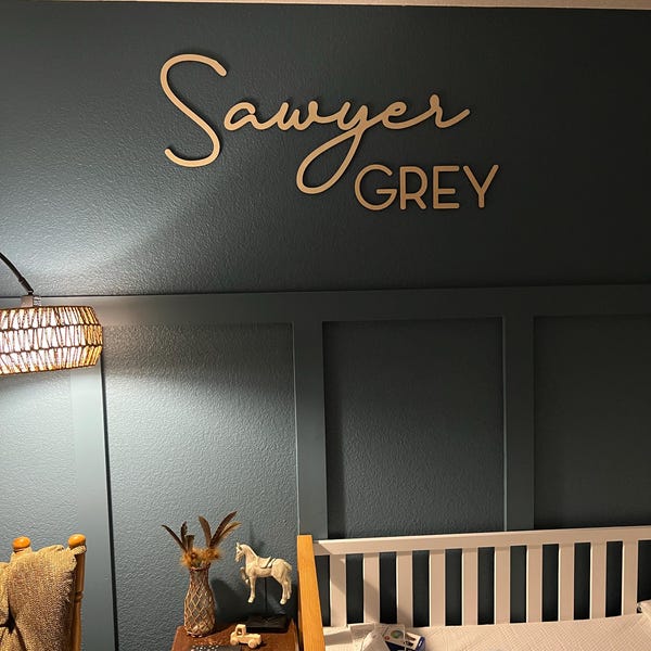 Custom Acrylic Floating Wall Board – Clear Acrylic Sign for Home ...