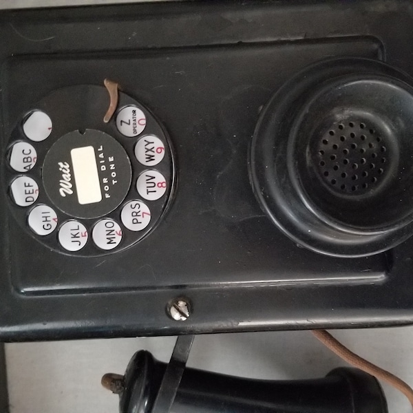 Personalized Telephone Number Dial Card for Rotary Phone - Etsy