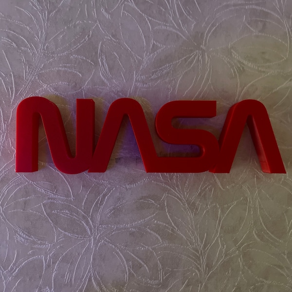 3D Printed NASA Worm and Meatball Displays for Wall or Desk - Etsy