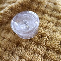 Mini Fishbone Sterling Silver Nose Stud / Nose Screw, Jewelry Nose Stud ...