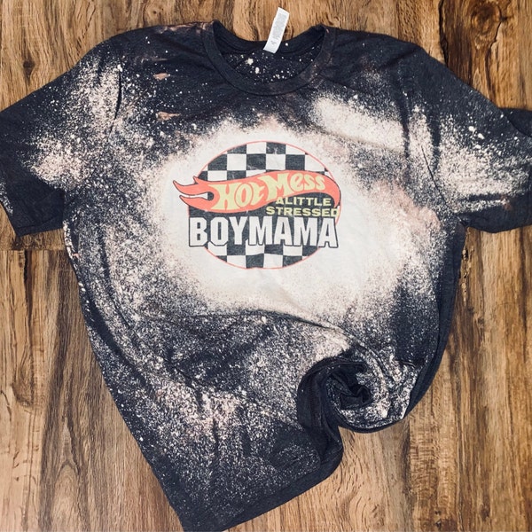 Hot Mess Boy Mama Racing Cars PNG DIGITAL DOWNLOAD for Sublimation or ...