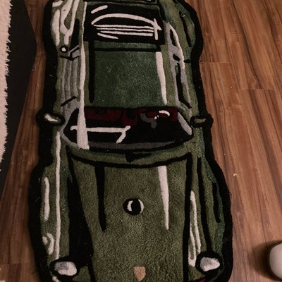 Handmade Tufted Juice Wrld Album Cover Car Rug - Etsy