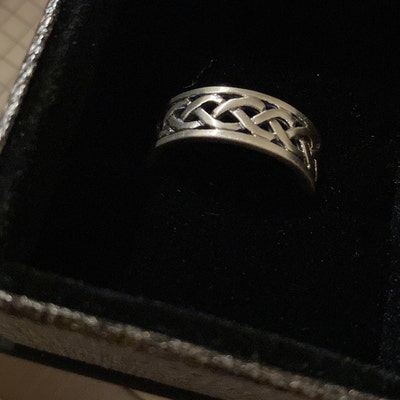 Celtic Ring, Sterling Silver Celtic Ring, Celtic Ring for Men, Celtic ...