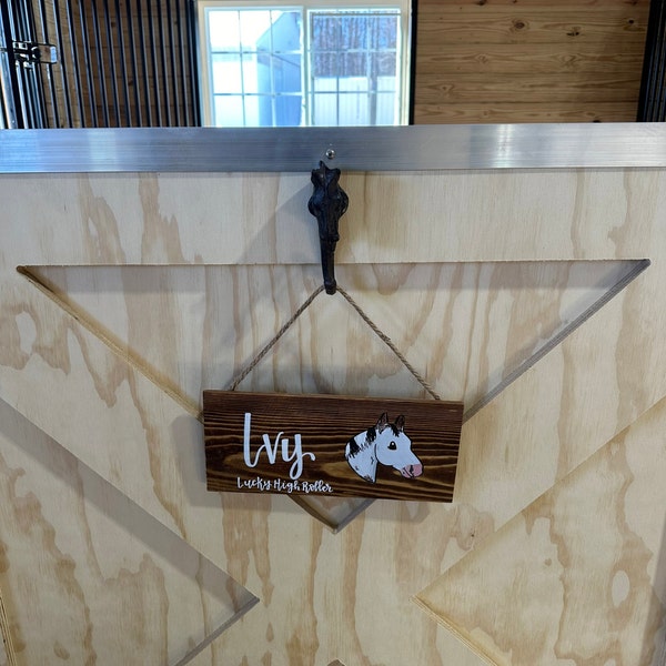 Horizontal Stall Sign - Etsy