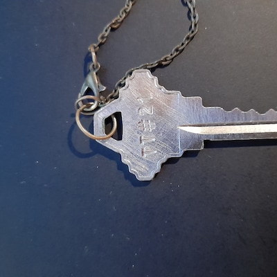 Men's Personalized Vintage Key Necklace YOU Choose the Key and Necklace ...