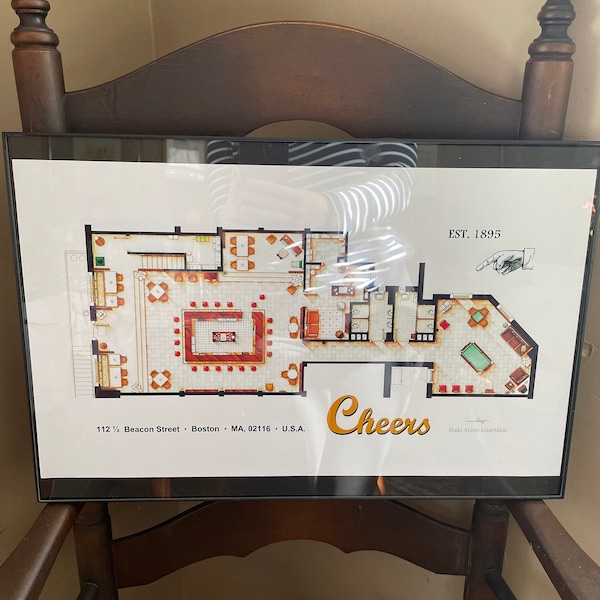 Floorplan of Patrick Bateman's Apartment From AMERICAN PSYCHO (2000) - Etsy