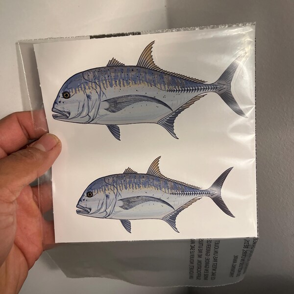 Fly Fishing Flies 5-piece Trout Flies Sticker Pack | Waterproof ...
