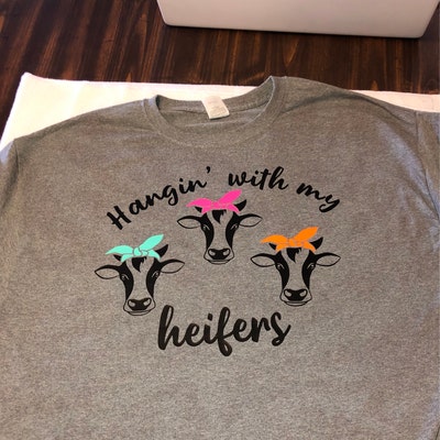 Hangin' With My Heifers Svg,hanging With My Heifers Shirt Svg,country ...