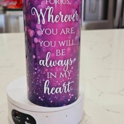 Happy Heavenly, Birthday in Heaven, Purple Sky Background, Memorial PNG, in Loving Memory PNG ...