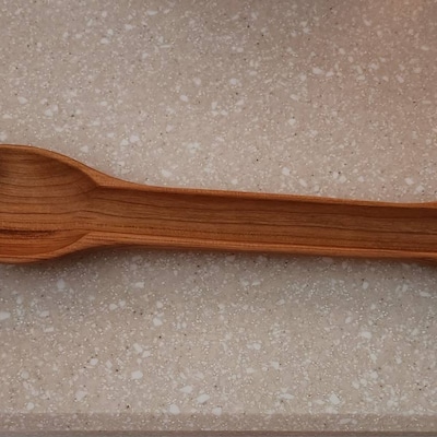 Taste Testing Spoon wooden, Cherry Wood - Etsy