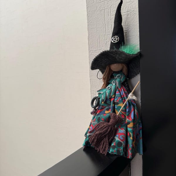 Good Luck Spirit Doll Poppet Protection Voodoo Talisman Vintage OOAK ...