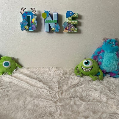 Monsters Inc Theme 3D Letters Monsters Inc Theme Monsters Inc Sully ...