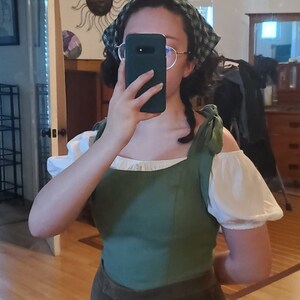 Blush Pink Linen Renaissance Skirt Long Gathered Skirt Maxi Midi Skirt ...