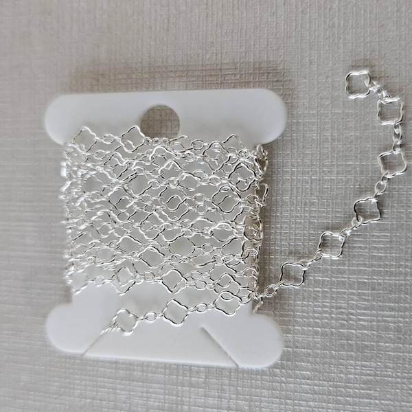 Two Tone Black Rhodium and 925 Sterling Silver Cable Link Chain ...