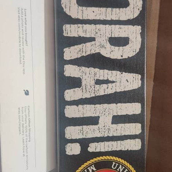USMC OORAH! Wood Sign – Officially Licensed Marine Corps Wall Art ...