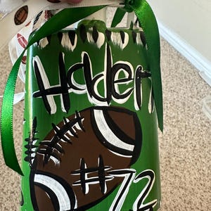 Lkms Football Player Yard Stake - Etsy