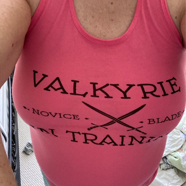 SJM, Original Design - Valkyrie in Training Tank Top, Bookish ...