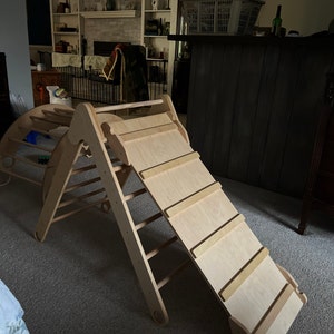 Climbing Set of 3 Items Arch Foldable Triangle Ramp - Etsy UK